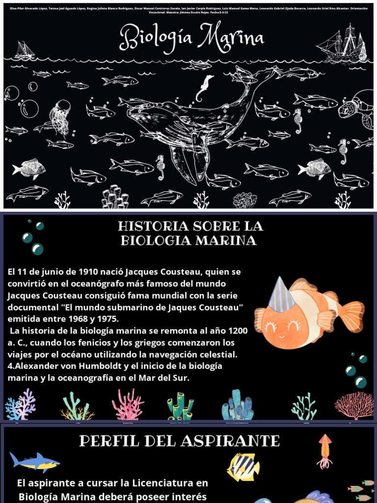 Biologia Marina | PDF | Biología Marina | Biólogo