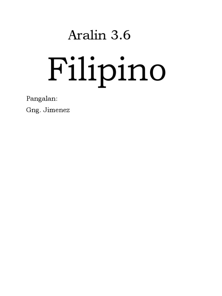 Epiko Pdf