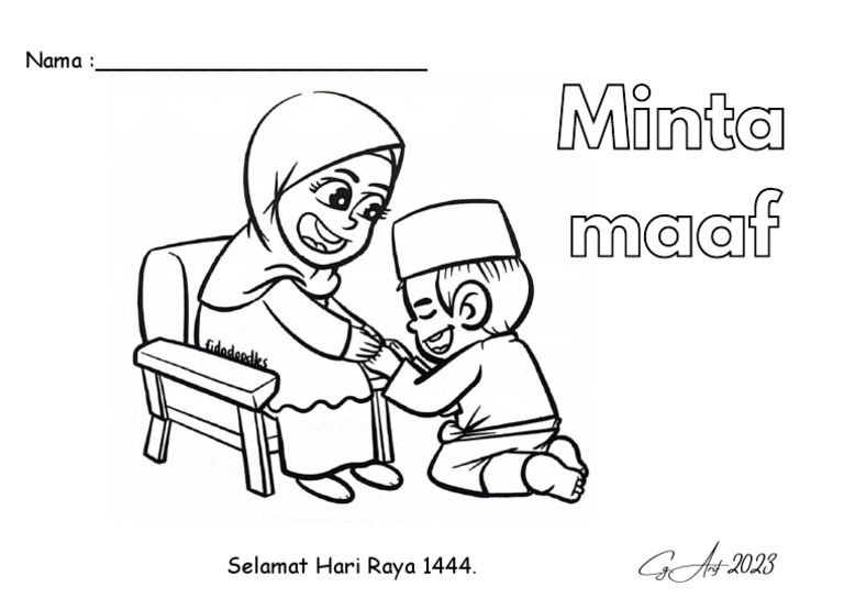Mewarna Raya Bersalaman DGN Ibu | PDF