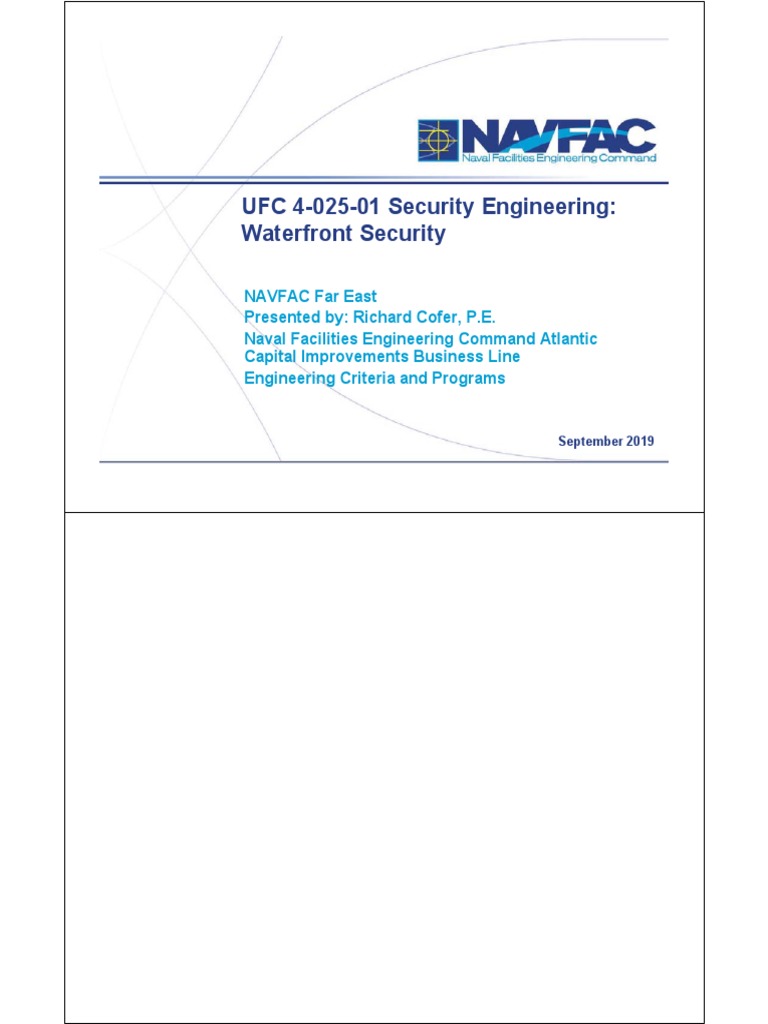 Navfac Far East Waterfrnt Sec Sept 2019 A | PDF | Business