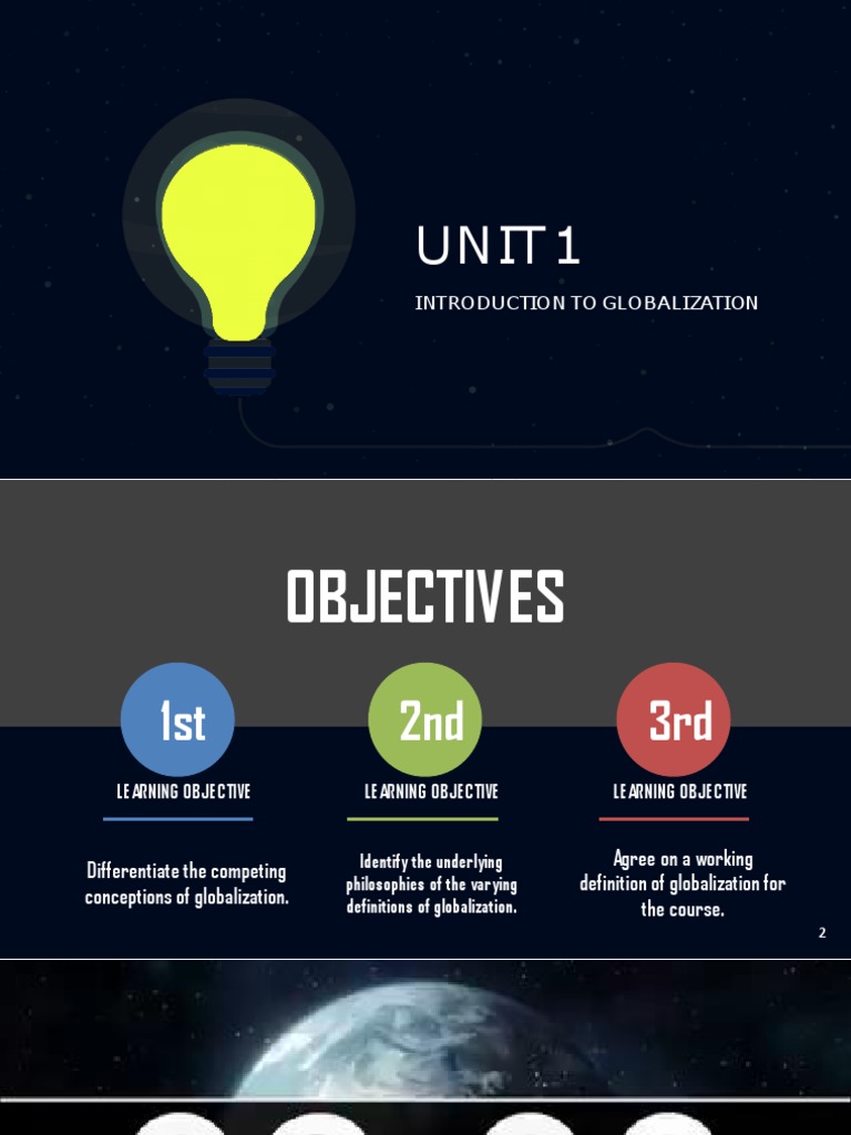 Unit 1 Powerpoint | PDF | Globalization | Economies