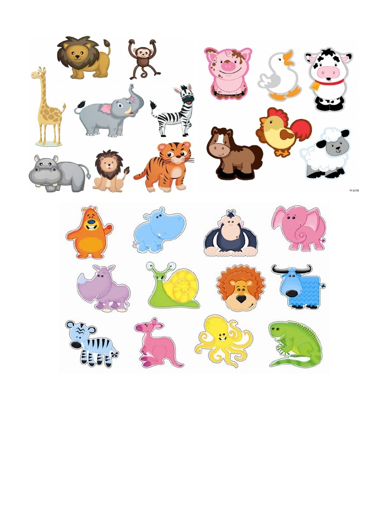 ANimals Cutout | PDF
