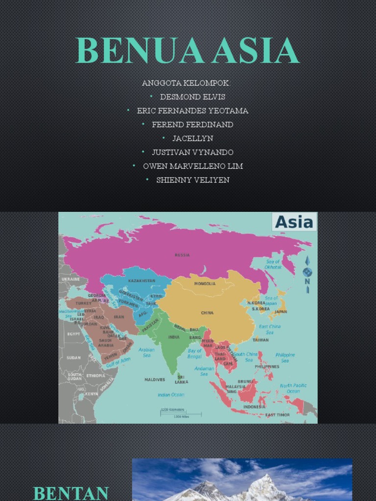 Keunikan dan Karakteristik Benua Asia | PDF | Perjalanan | Griya & Taman