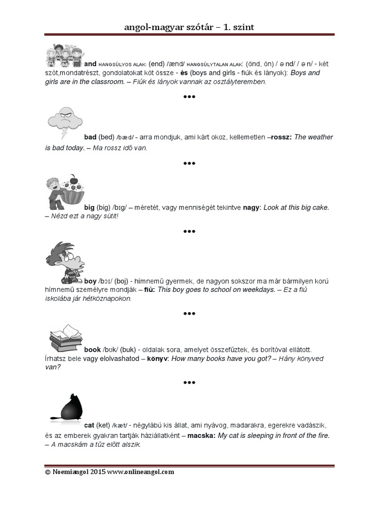 25lecke Angolul | PDF