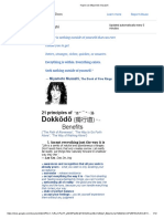 Musashi's Dokkodo PDF | PDF | Disciplines | Psychological Resilience