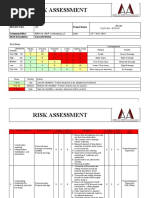 Shuttering Works | PDF | Risk | Risk Assessment