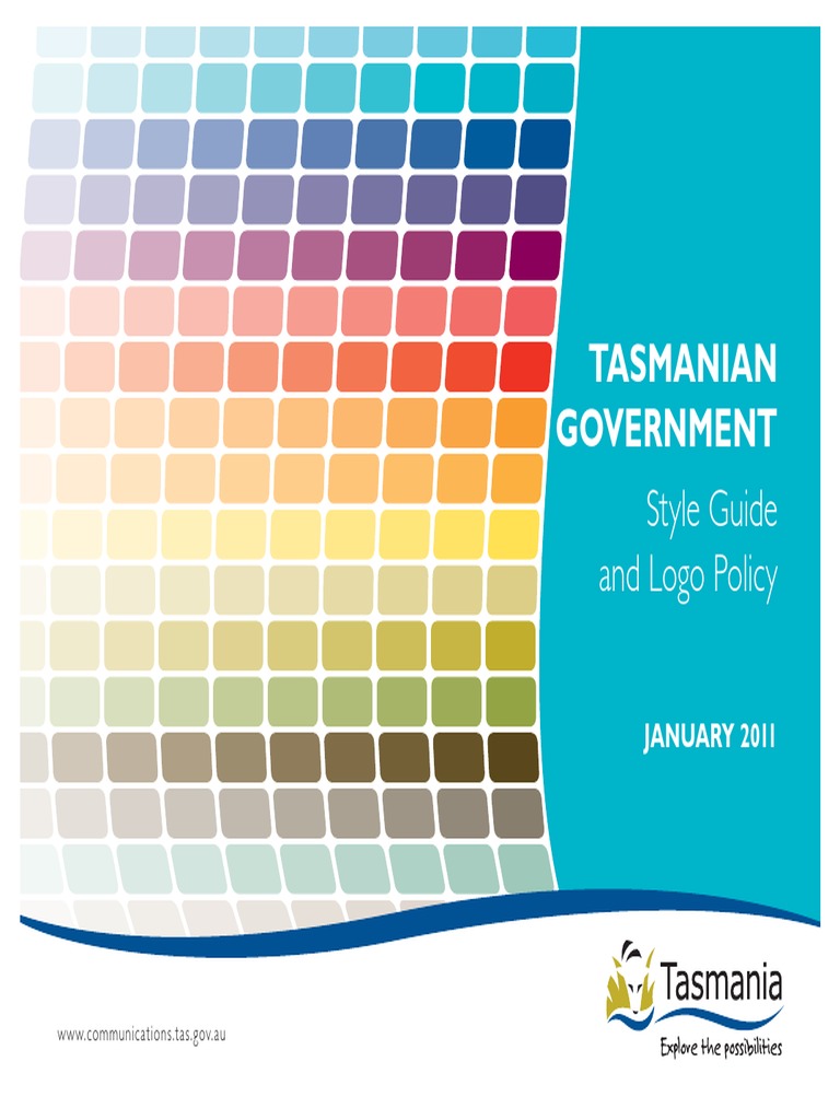 Tasmanian Government: Style Guide and Logo Policy | Download Free PDF ...