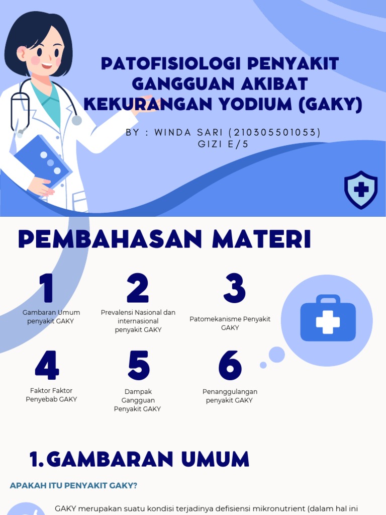 Patofisiologi Penyakit Gangguan Akibat Kekurangan Yodium (Gaky) | PDF