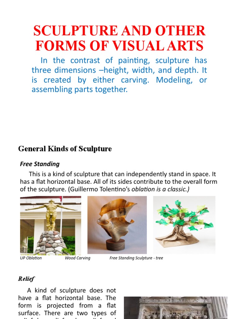 Contemporary Lesson 3 SCULPTURE | PDF | Sculpture | Relief