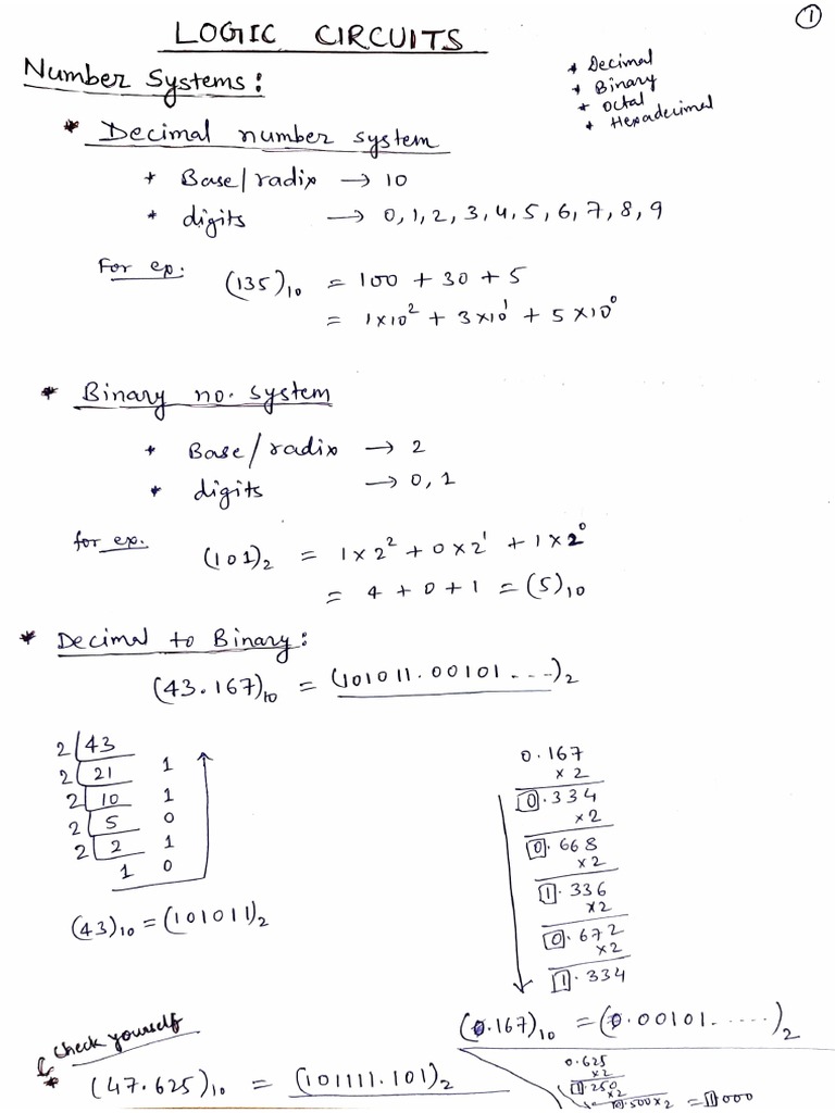 Module 4 Logic Circuits | PDF
