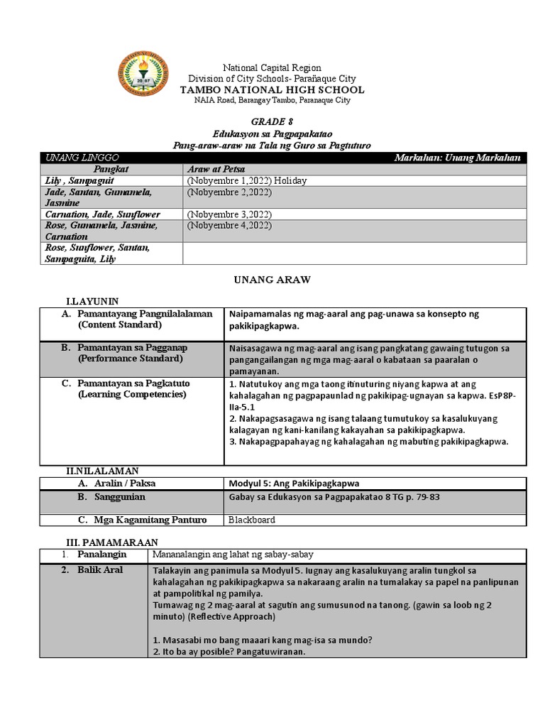 Dlp-Week-1-Jake Esp 8 | PDF