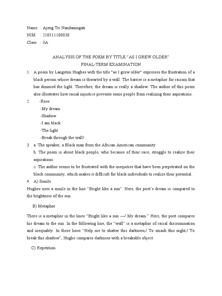 Uas Intro Literature | PDF | Metaphor