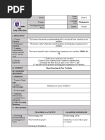 Lesson Plan-Functions and Relations | PDF | Function (Mathematics ...