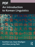 Korean IPA | PDF | Consonant | Phonetics