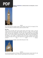 BIG BEN (Reading Comprehension) | PDF