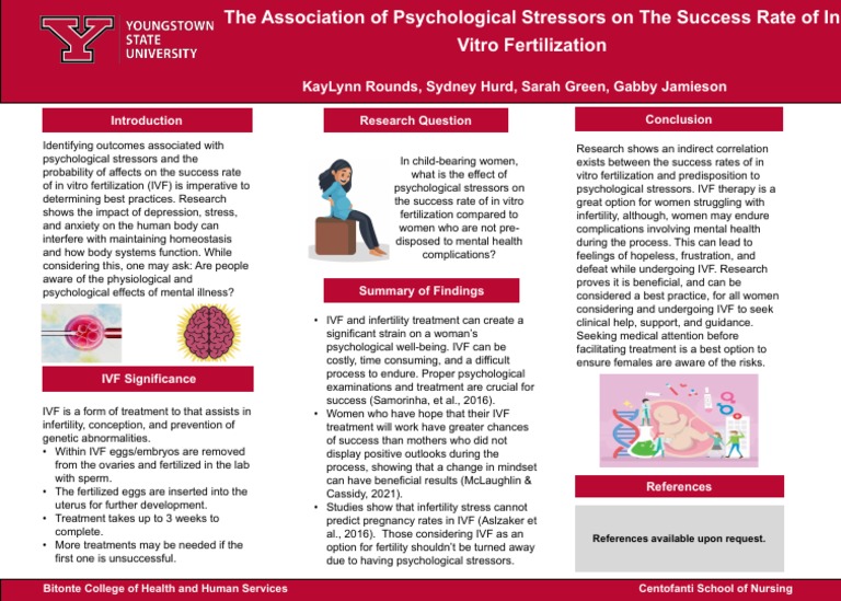 Ivf Poster | PDF | In Vitro Fertilisation | Infertility