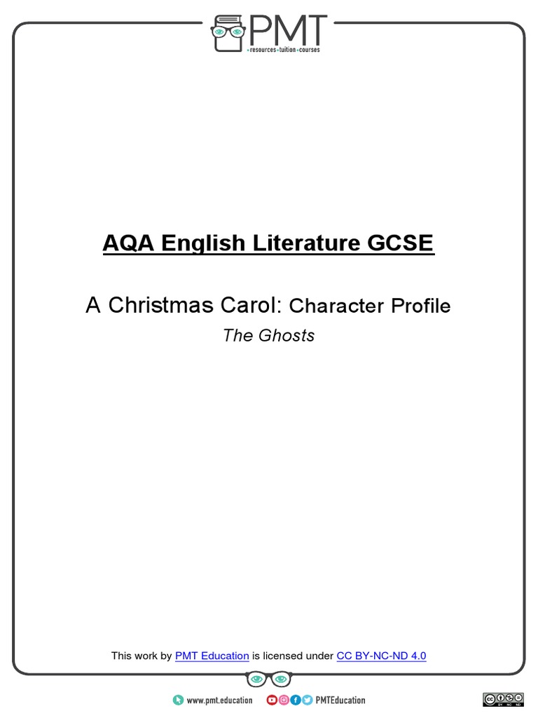 The Ghosts | PDF | Ebenezer Scrooge