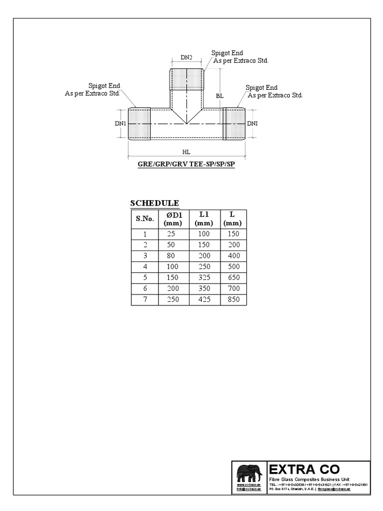 Spigot Size and Dimensions Standards | PDF | Building Engineering ...