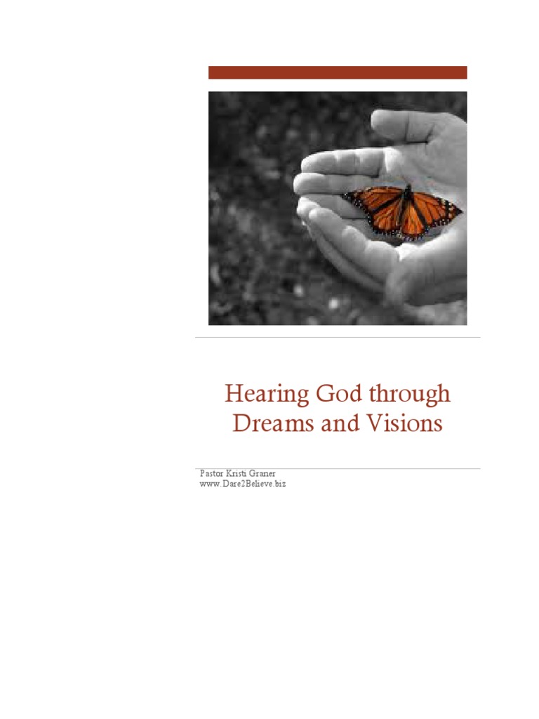 Hearing God Thru Dreams and Visions Handout | PDF | Dream | Bible