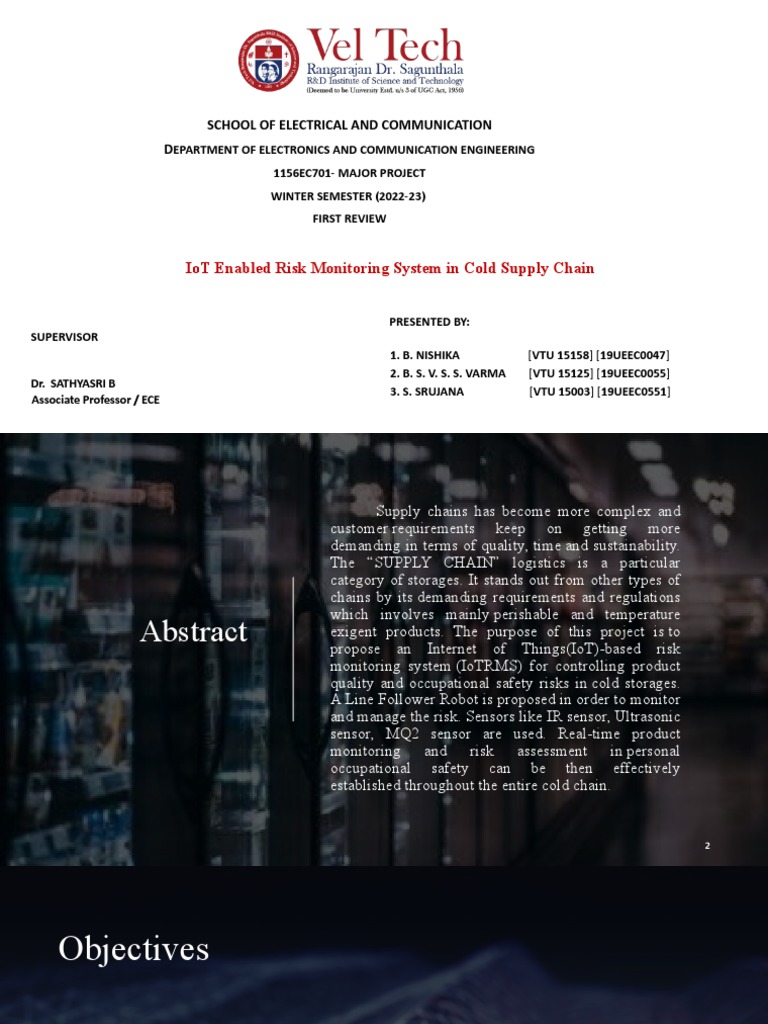 Major Zeroth Review - Sravan | PDF | Internet Of Things | Sensor