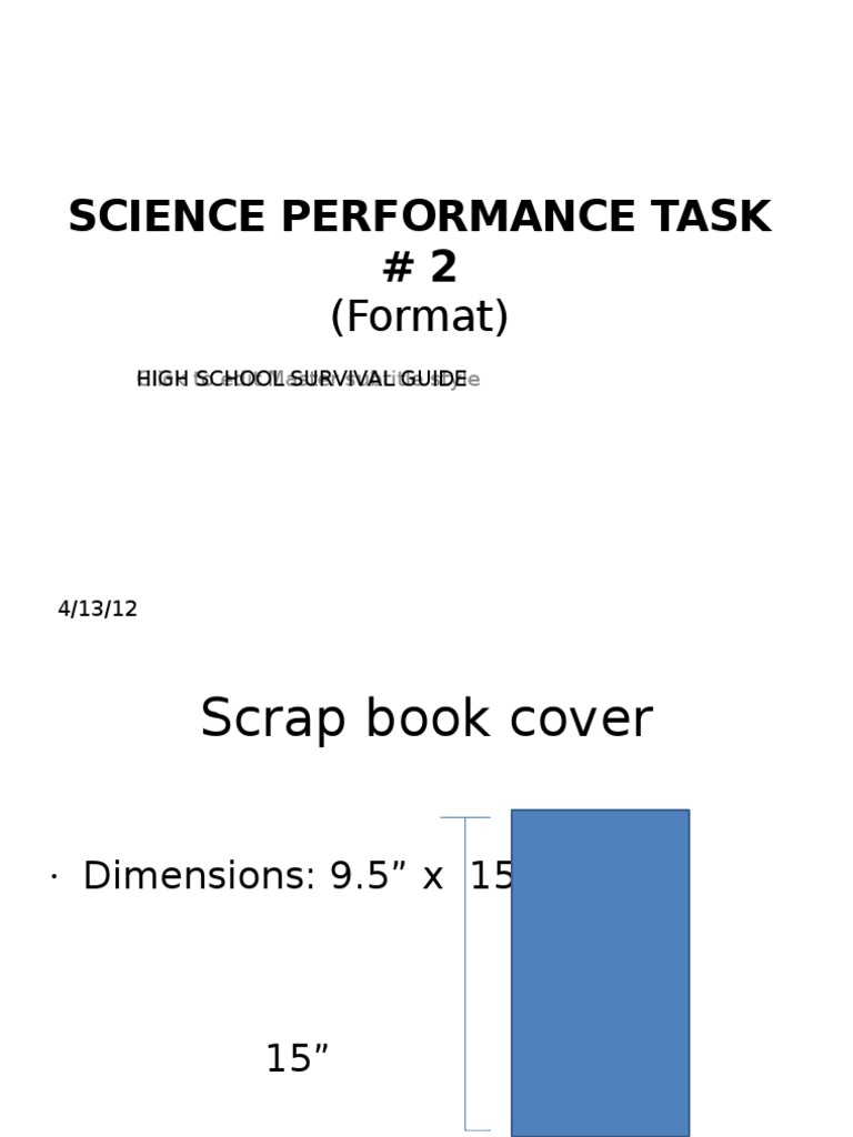 Performance Task 2 Format | Download Free PDF | Paragraph | Essays