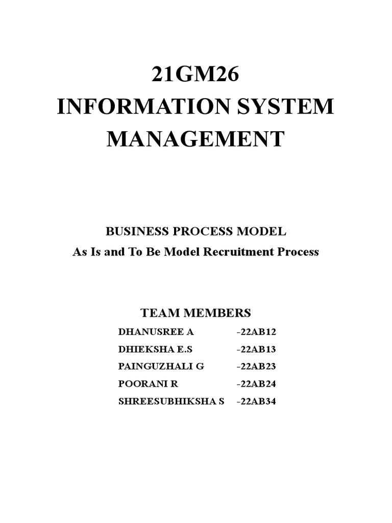 Ism Assignment | Download Free PDF | Recruitment | Human Resource Management
