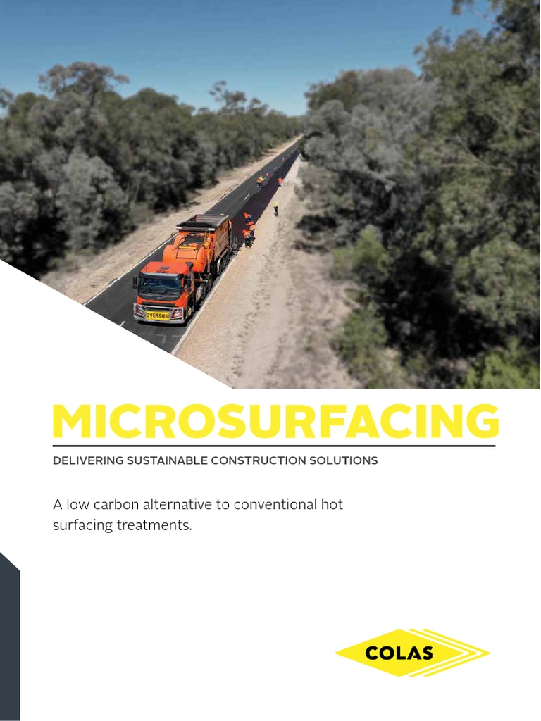 Microsurfacing 2020 | PDF | Road Surface | Concrete