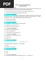 GIFT Format for Moodle Quiz Import | PDF | Question | Notation
