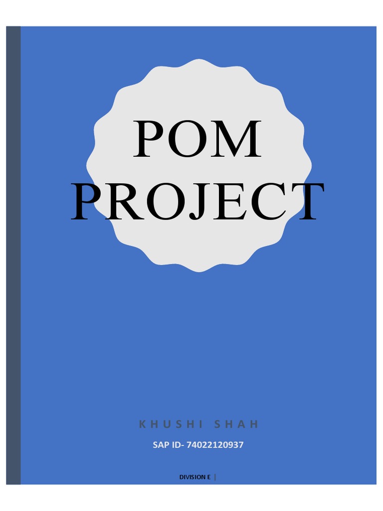 POManagement PROJECT (IOC, BHARAT PETROLEUM) | PDF | Financial Capital ...