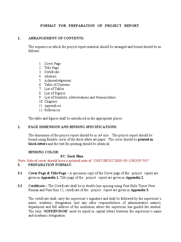 Major Project Format 19-23 Batch | PDF