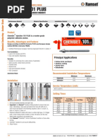 Ramset Chemset Anchor Guide | PDF