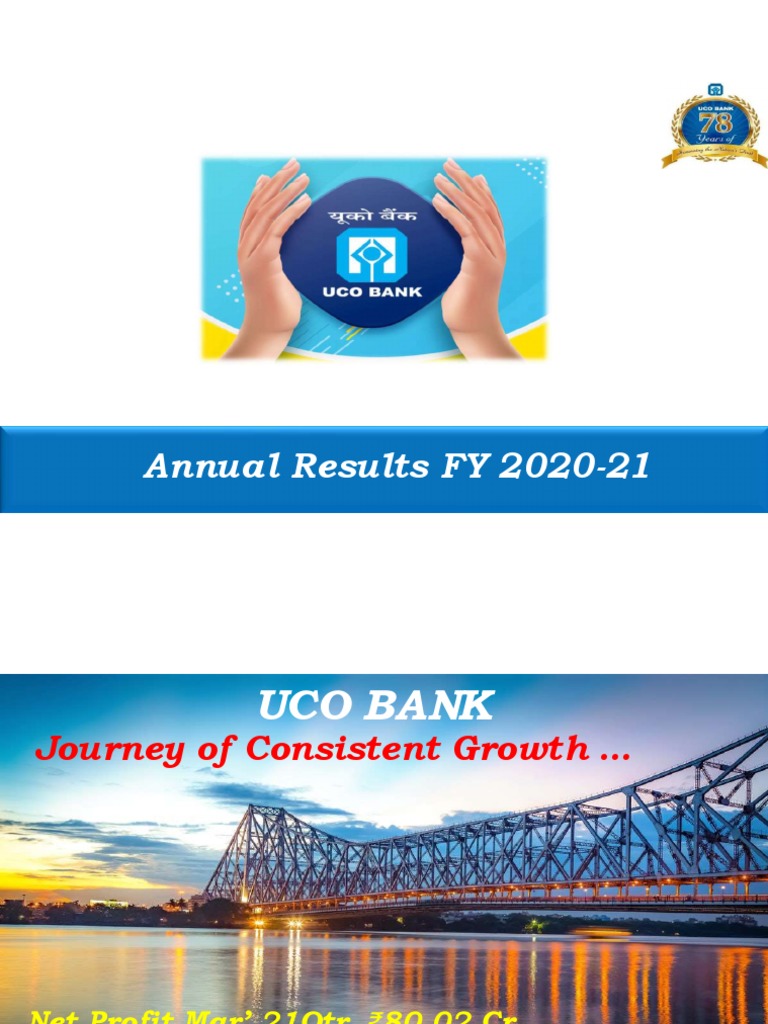 UCO Bank Annual Results FY 2020-21 | PDF | Business Economics ...