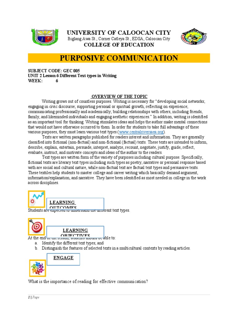 Gec 005 WK 6 Module 6 | PDF | Cognition | Cognitive Science
