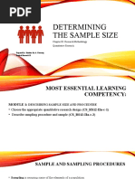 3 - Slovin's Formula - Pr2 | PDF | Sampling (Statistics) | Research Methods