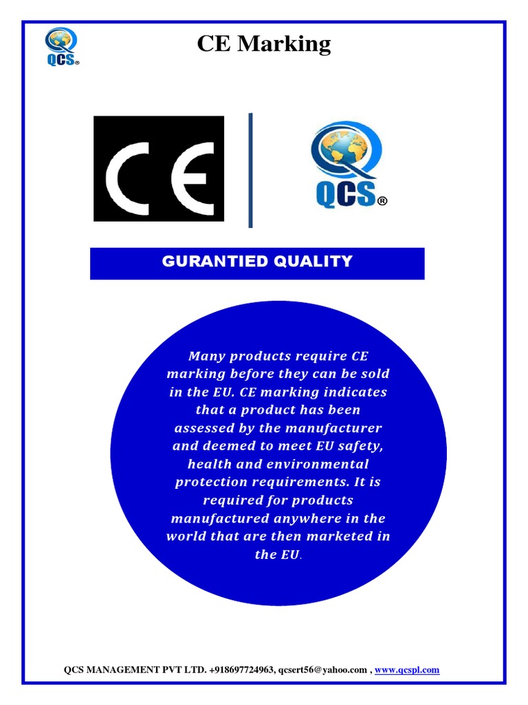Ce Marking Directives | PDF