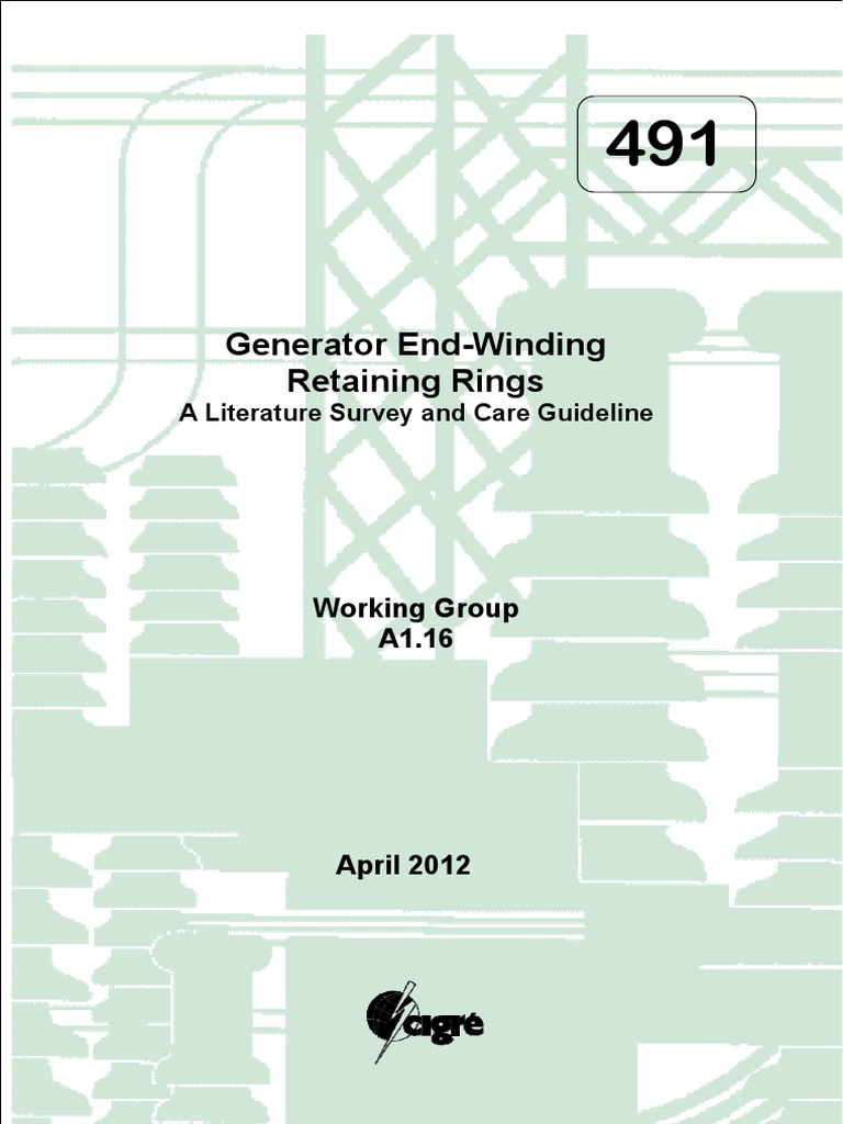 Generator End-Winding Retaining Rings - A Literature Survey and Care ...