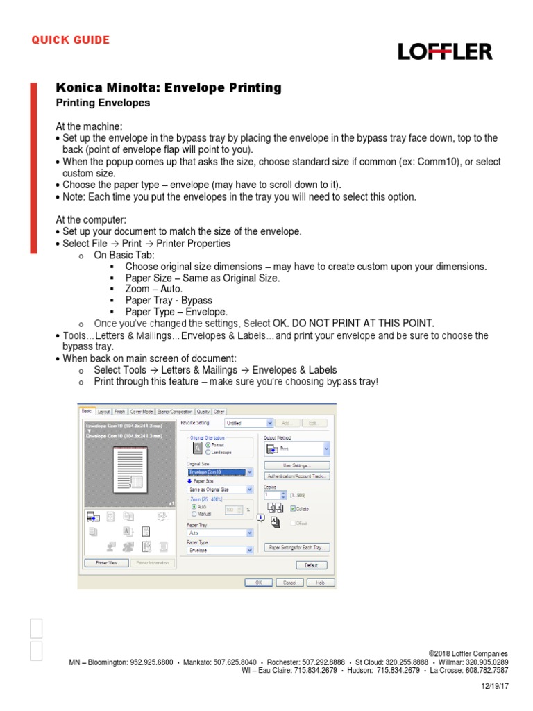 Konica Minolta Document | PDF