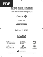 Lesson Plan Gr6 English FAL T2 W3 | PDF | English Language | Vocabulary