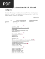 Cambridge IGCSE Subject Resources | PDF | Linguistics