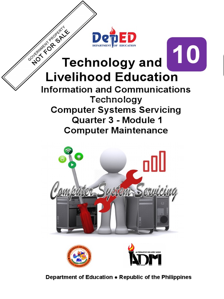 Tle10 Ict Css q3 Mod1 Computermaintenance v4 | PDF | Wi Fi | Wireless Access Point