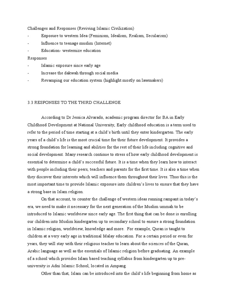 UNGS Small Assignment | PDF | Schools | Early Childhood Education