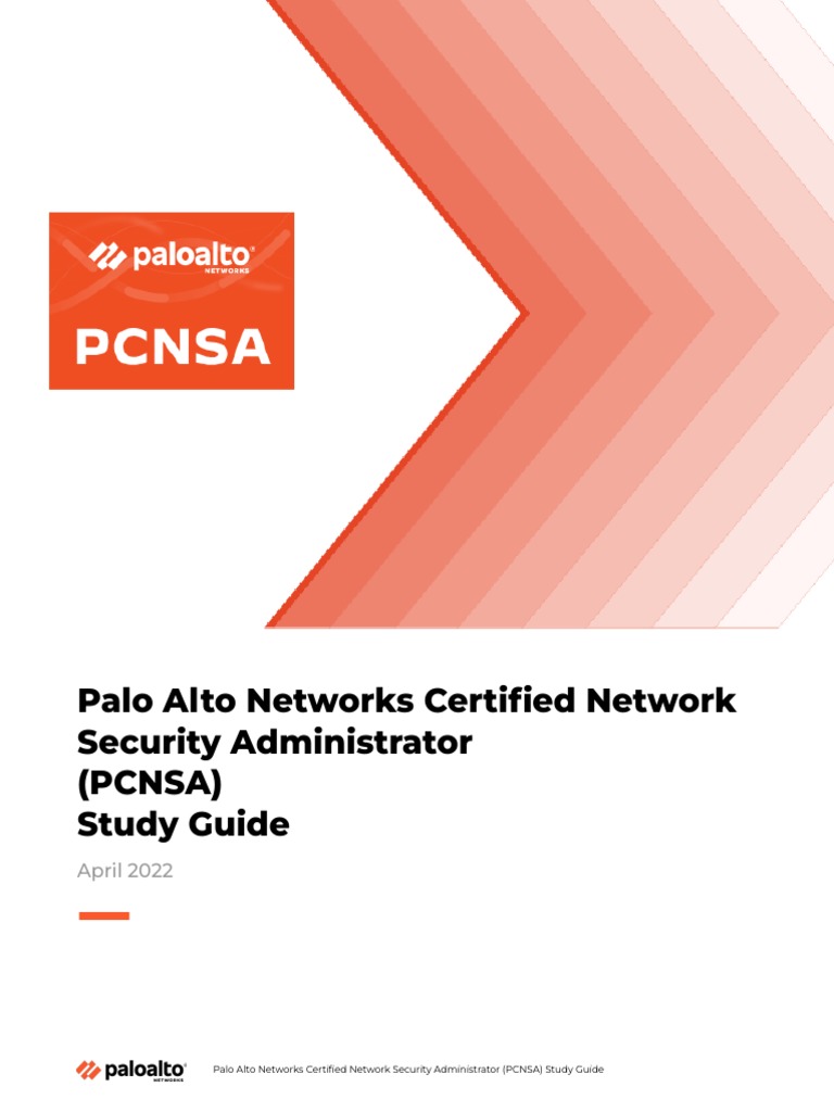 Palo Alto Networks Certified Network Security Administrator (Pcnsa) Study Guide | Download Free ...