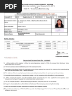 MDU Reappear Form Instructions 2024 | PDF