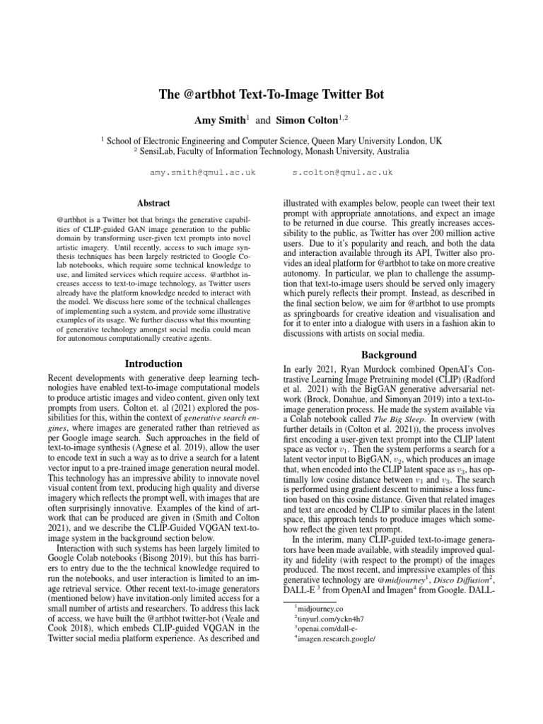 Text To Image Conversion | PDF | Visualization (Graphics) | Computing