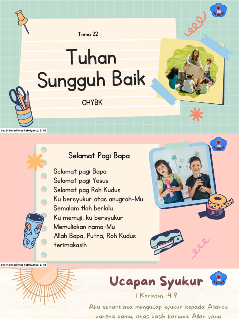 Tema 22_ Tuhan Sungguh Baik | PDF