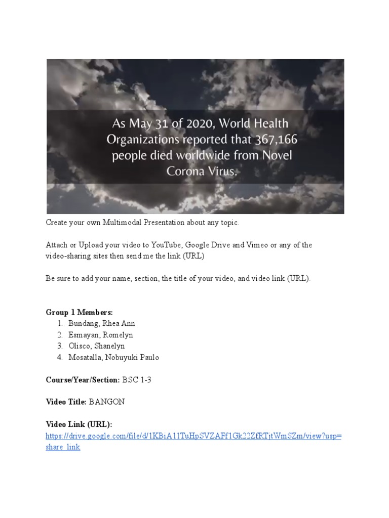 Multimodal Presentation Pdf