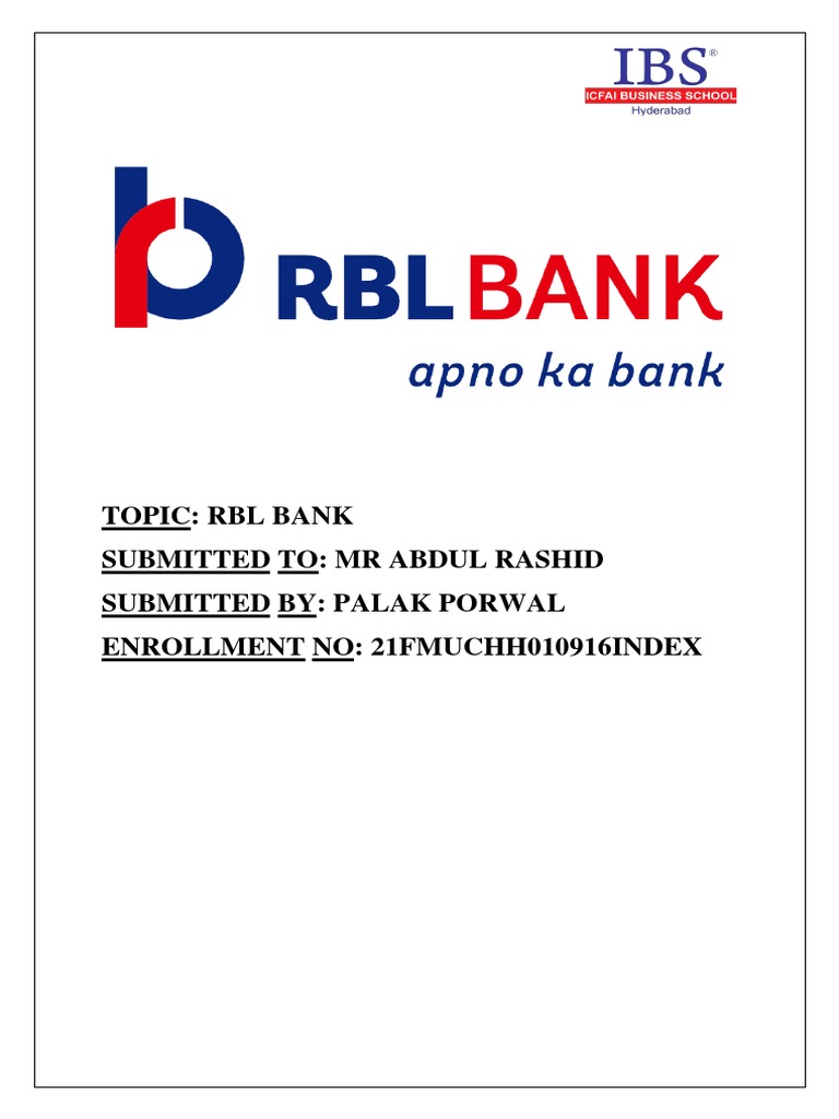 Ifs Project - 916 | PDF | Banks | Credit Card