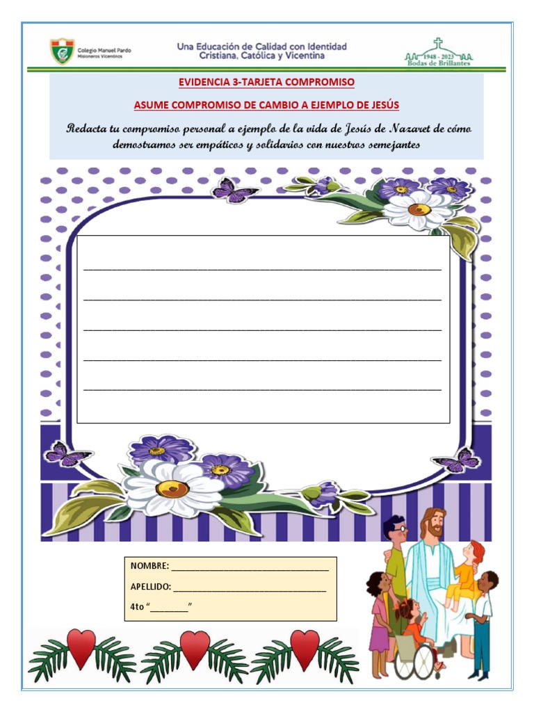 Tarjeta de Compromiso | PDF