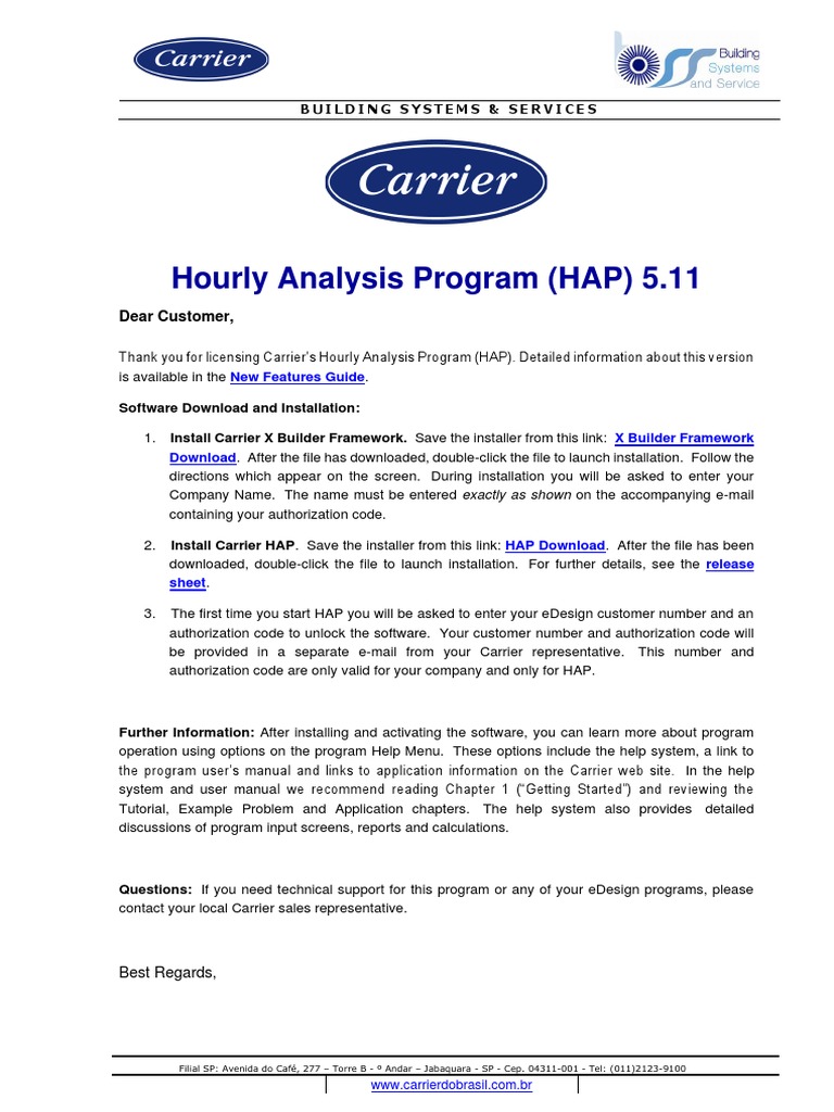 Downloading and Installing HAP 5.11 International Edition (2021) | PDF ...