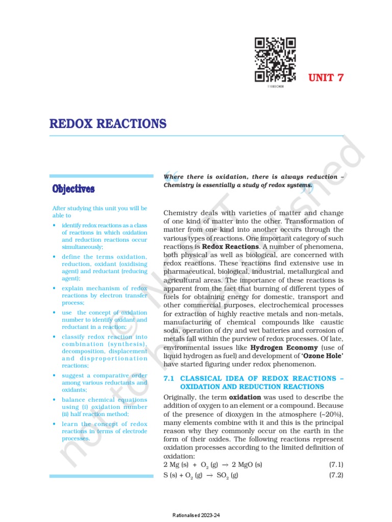 MKKKL | PDF | Redox | Chemical Reactions